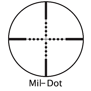 BARSKA Mil-Dot Airgun (Black Matte, 4x32 AO)