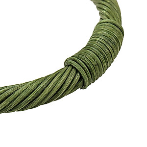 Geesatis 4 Pcs Rattan Purse Handbag Handles Inside Diameter 10 cm / 4 inch Bag Handles for Bag Making Handicraft DIY Bags Accessories, Green