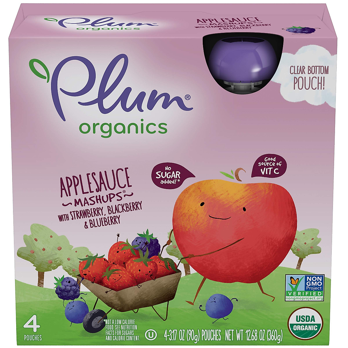 Plum Organics Mashups Mixed Berry 12.69 Ounce