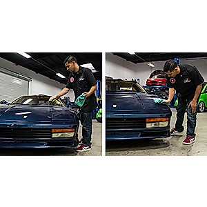 Chemical Guys MIC36403 Workhorse XL Green Professional Grade Microfiber Towel, Exterior (Safe for Car Wash, Home Cleaning & Pet Drying Cloths) 24" x 16", Pack of 3