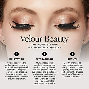 Velour Lash Clean - Oil Free Liquid Makeup Remover for Eyes, False Lashes, and Face - Gentle and Vegan (50 ml)