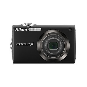 Nikon Coolpix S3000 12.0MP Digital Camera with 4x Optical Vibration Reduction (VR) Zoom and 2.7-Inch LCD (Black)