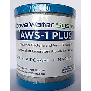 AWS-1 Plus Above Water Systems, Inc. Seagull IV X-1F and PurestOne TP-1 Compatible Replacement Cartridge