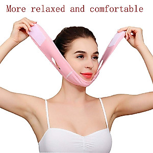 V Line Face Lift for Women Eliminates Sagging Skin Lifting Firming Anti Aging, Facial Slimming Strap, Pain Free Face Lifting Belt, Double Chin Reduce1