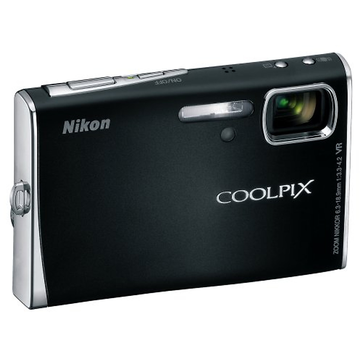 Nikon Coolpix S50 7.2MP Digital Camera with 3x Optical Vibration Reduction Zoom (Black)