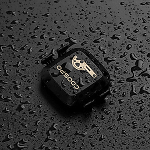 COOSPO Cadence and Speed Sensor, Bluetooth ANT+ Cycling Cadence Sensor Bike Speed Sensor, Wireless RPM Bicycle Cadence Sensor for Bike Computer/Rouvy/Peloton/Wahoo/CooSporide