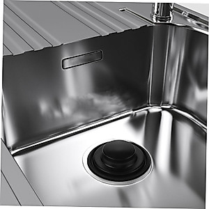 Uonlytech Sink Seal Cover Shower Clog Cover Bathtub Drain Sink Stopper Kitchen Bath Tub Drain Cover Kitchen Drain Bathroom Sink Stopper Sink Strainer Black