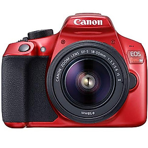 Canon EOS Rebel T6 Digital SLR Camera Kit with EF-S 18-55mm f/3.5-5.6 is II Lens (Limited Edition Red)