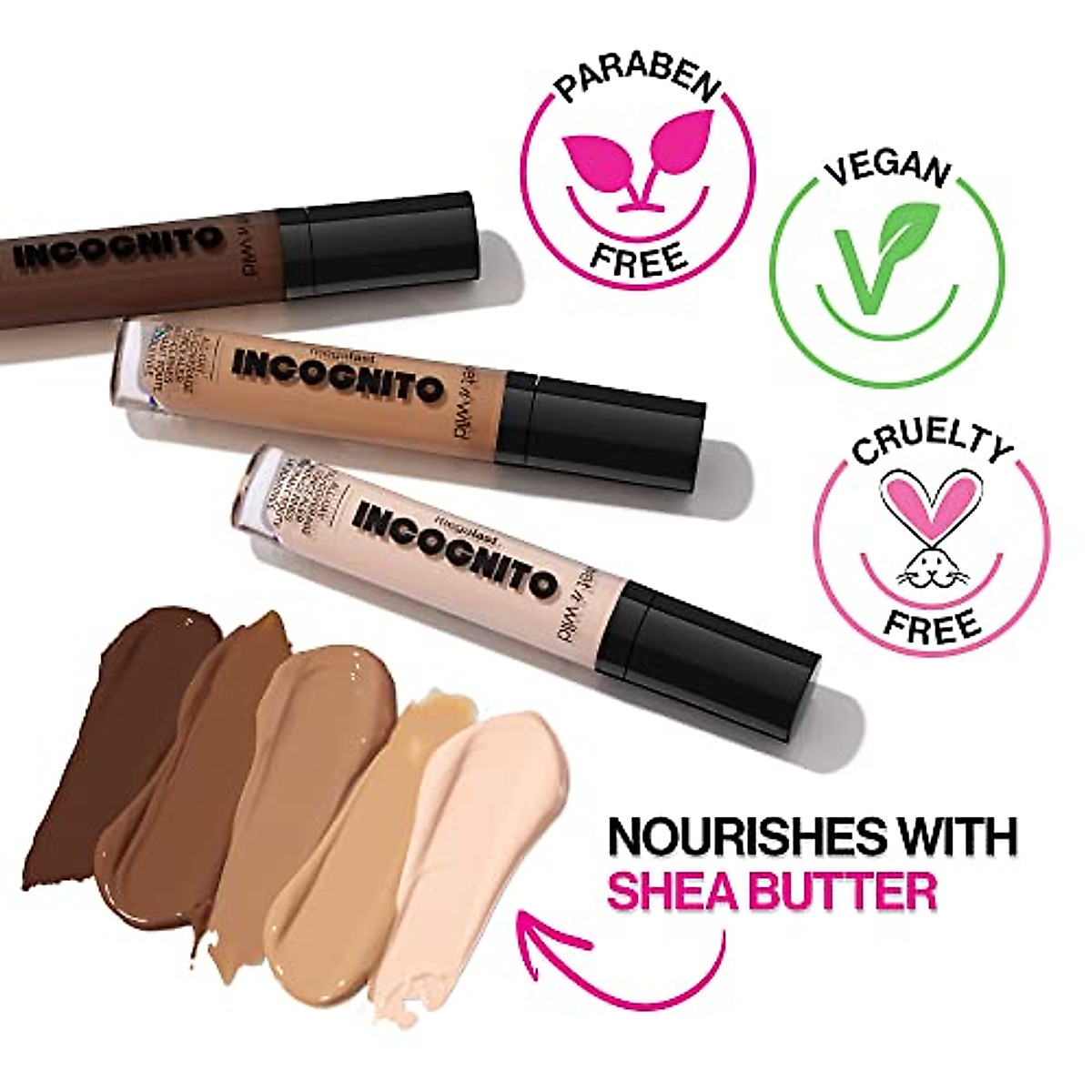 wet n wild Mega Last Incognito All-Day Full Coverage Liquid Matte Concealer, Light Honey