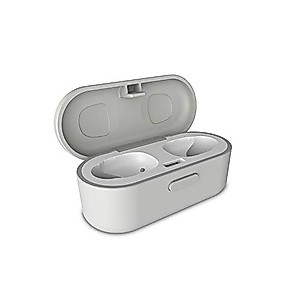 Urbanista Tokyo True Wireless Earbuds 16H Playtime Bluetooth 5.0 with Charging Case, Multi Function Button Earphones Compatible with Android and iOS - White