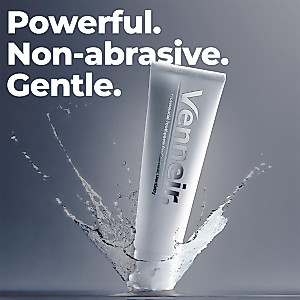 Venneir® Professional Toothpaste for Veneers, Implants, Bondings, Crowns & Sensitive Teeth — Stain Removing, Whitening, Natural, SLS Free, Pro Enamel Repair