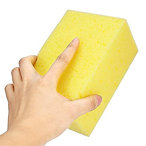 Suuonee Sponge Cleaner, Square Shape Handheld Nonslip Sponge Washing Cleaner Tool for Car Auto Motorcycle(5pcs)