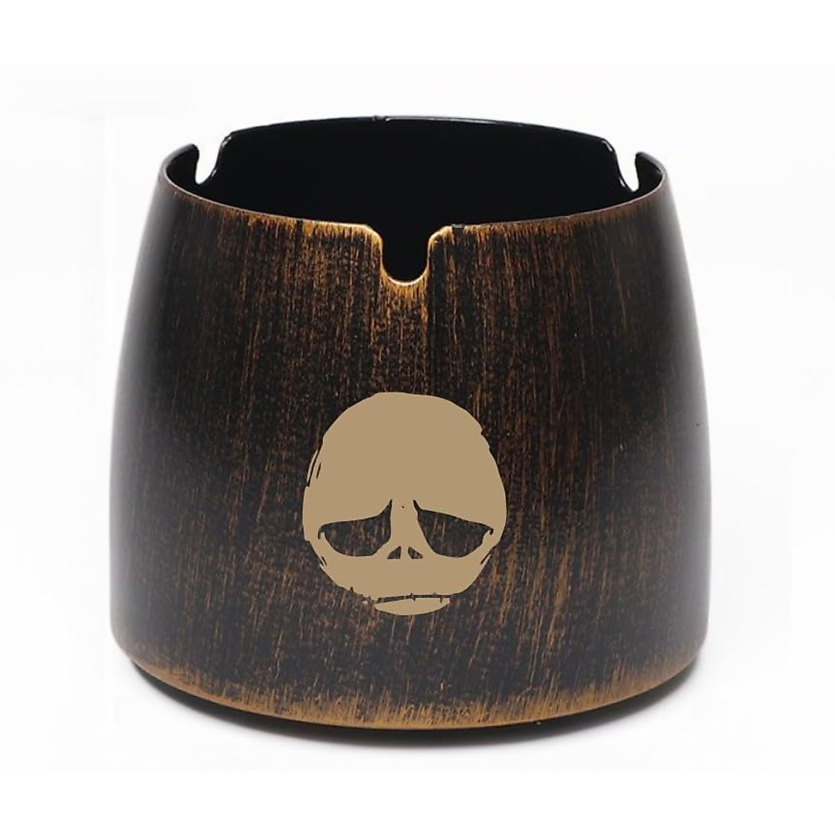 Jack Skellington Ashtray for Car Mini Trash Can w/Lid, Halloween Nightmare Before Christmas Tiny Garbage Bin for Office Countertop,Desk Tabletop, Car Garbage Cans Automotive Ashtrays