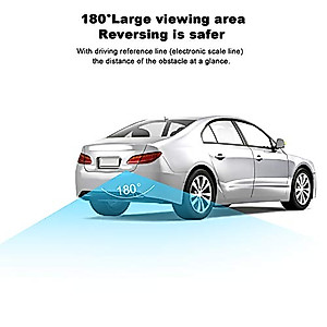 Car Front Grill Camera,CCD Front Grill Camera 180?? Wide Angle IP67 Waterproof Night Vision