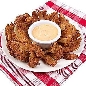 Onion Blossom Maker Set with The Original Better Breader Bowl - All-in-one Set includes Blooming Onion Slicer & Mess Free Batter Breading Station for at Home or On-the-Go - Perfect Coating Each Time