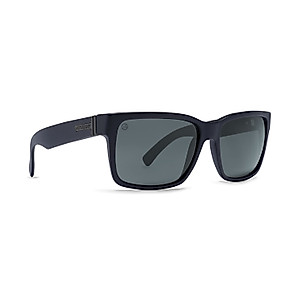VonZipper womens Elmore Sunglasses, S.i.n. & Black Satin/Grey, 100 mm US