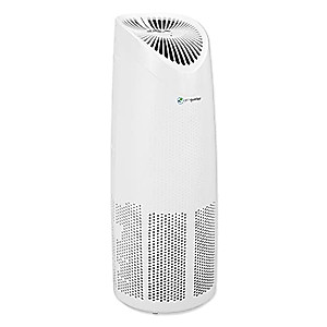 GermGuardian Air Purifier with HEPA Filter, Removes 99.97% of Pollutants, Covers Large Room up to 750 Sq. Foot Room in 1 Hr, UV-C Light Helps Reduce Germs, Zero Ozone Verified, 22", White, AC4625WDLX