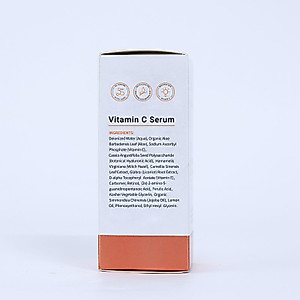 Peauamie Vitamin C Serum for Face Anti Aging with 2% Hyaluronic Acid and 1% Retinol Ferulic Acid,Moisturizer for Fine Lines and Wrinkles 1 fl oz