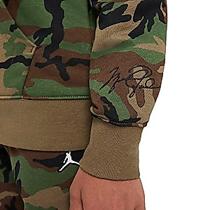 Jordan Boy's Essentials Camo Pullover (Big Kids) Camo XL (20 Big Kid)