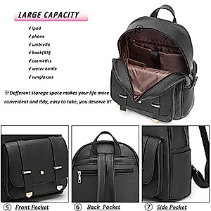 MACCINELO Girls Fashion Mini Leather Backpack Purse for Women Cute Small Backpack for Ladies Shoulder Bag over 5 years old