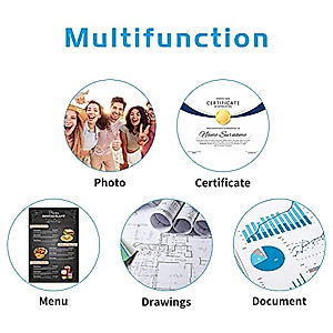 RyhamPaper Thermal Laminating Pouches, Laminating Sheets 8.9 x 11.4-Inches/Letter Size/5 mil, 300 Pack Laminator Sheets for Sealed Document, Cards, Clear Laminated Finish, Round Corner, Waterproof