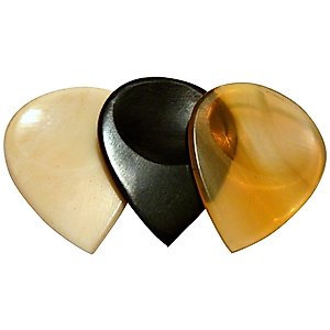 US Blues T3-GripEX Samplers Grip Exotic Trilogy Bone/Horn Guitar Picks