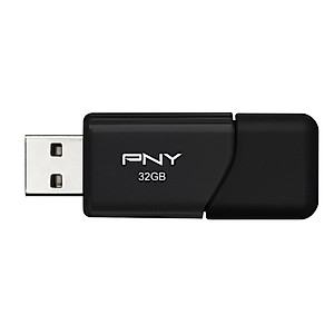 PNY Attaché 32GB USB 2.0 Flash Drive - P-FD32GATT03-GE