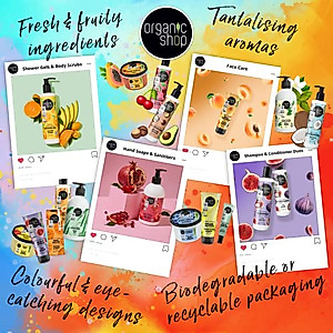 Organic Shop Body Scrub Natural Cinnamon and Honey 250ml