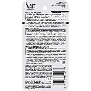 Maybelline New York Makeup Volum' Express The Falsies Washable Fiber Mascara