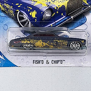 Hot Wheels Color Shifters - Fish'd & Chip'd - BHR31 - Black, Yellow