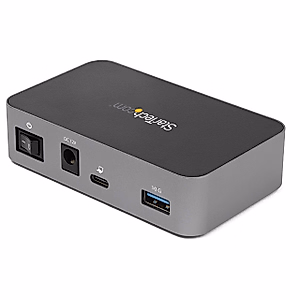 StarTech.com 4-Port USB C Hub - USB 3.2 Gen 2 (10Gbps) - 3x USB-A & 1x USB-C - Powered - Universal Power Adapter Included , TAA (HB31C3A1CS)