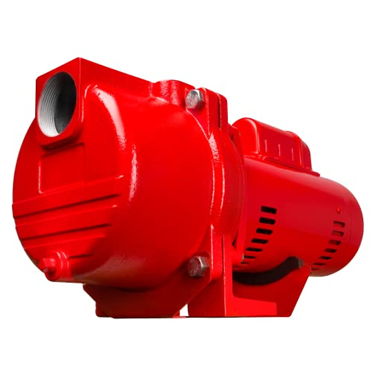 Red Lion 97101001 RL-SPRK100 Sprinkler Pump with Thermoplastic Impeller, 1 HP, 63 GPM, 115/230 Volt, Red