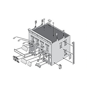 Woodland Scenics N KIT Fresh Market WOOPF5200