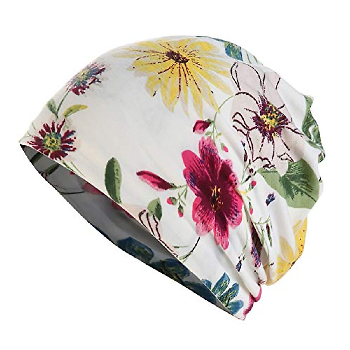 JarseHera Womens Slouchy Beanie Cotton Chemo Caps Cancer Headwear Hats Turban