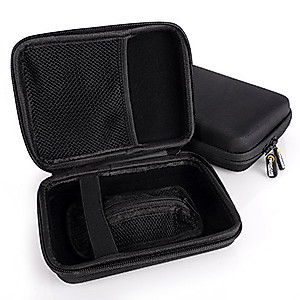 Travel Carrying Case Hard Cover Protective for Emp10 Hi-Dow, Tenstim Tens Unit Muscle Stimulator Water Resistant Shockproof Dustproof Case