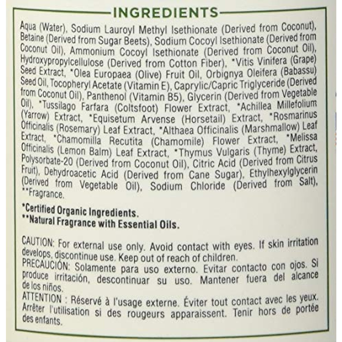 Bio Creative Lab Petal Fresh Shampoo, Grape Seed and Olive Oil, 16 Ounce