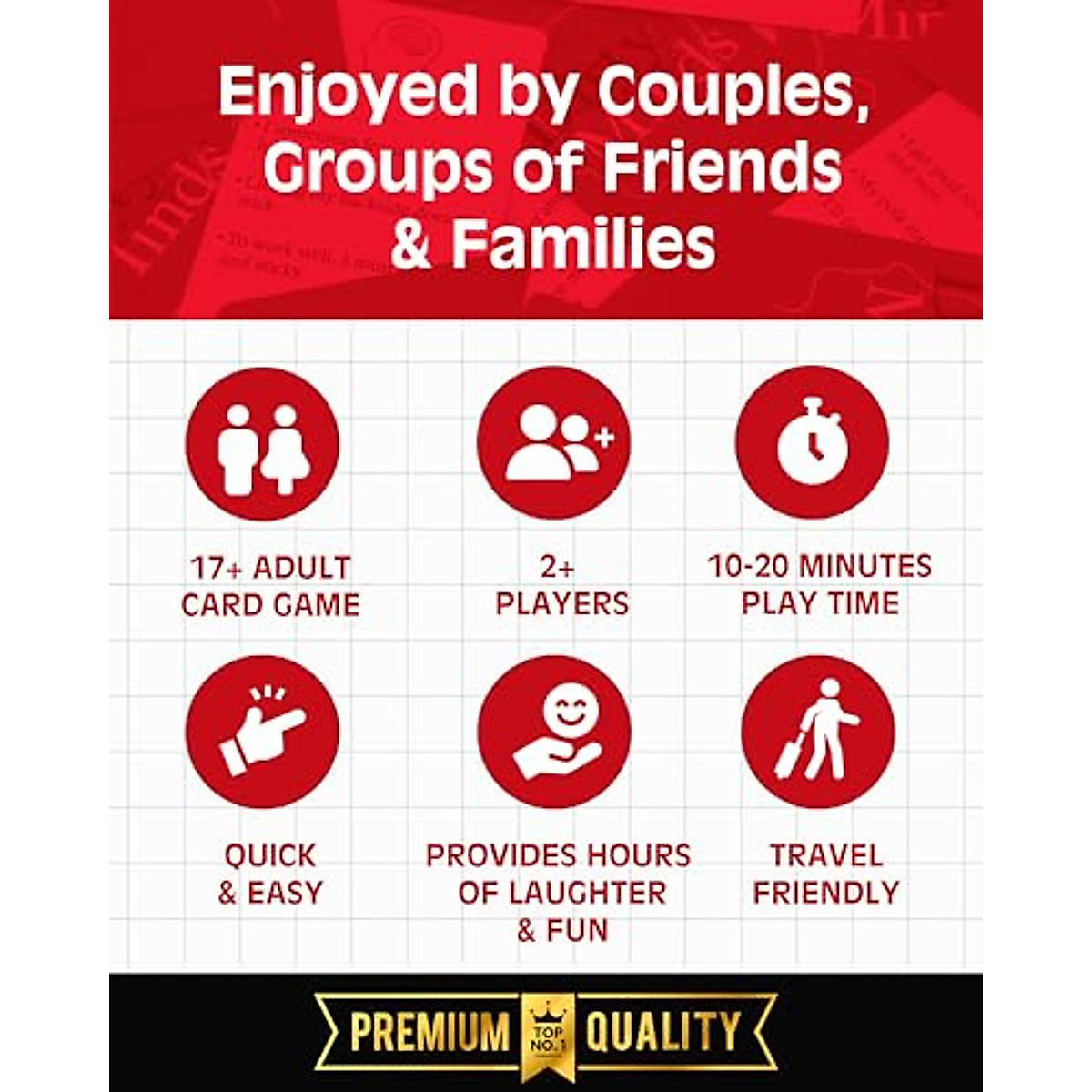 TDC Games Original Dirty Minds Party Game