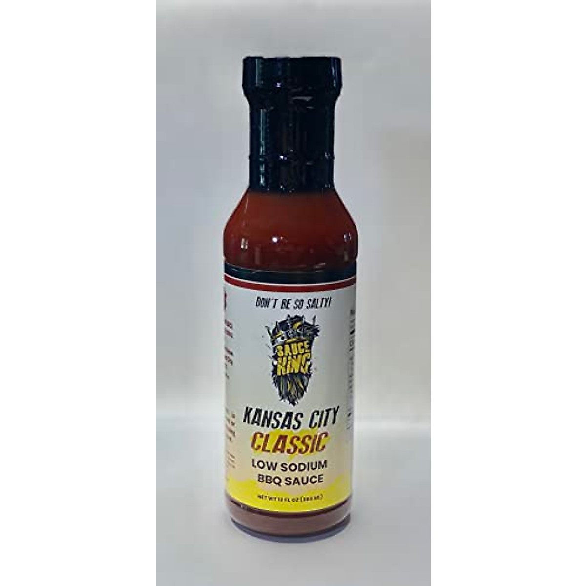 Sauce King Kansas City Low Sodium Barbecue Sauce