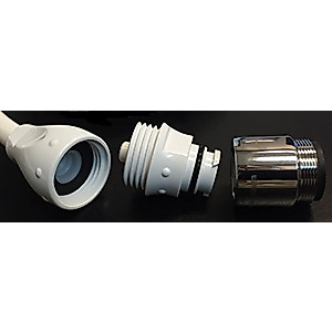 Rinse Ace Indoor and Outdoor Pet Shower Sprayer with 8 Foot Hose and Faucet or Spigot Attachment