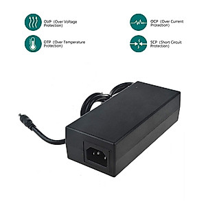 SLLEA AC/DC Adapter Replacement for Shark ION Robot 750 Series RV750N RV750_N RV750 40 14.8V 14.8Volts Robotic Vacuum Cleaner Power Supply Battery Charger (Shark ION Robot 750 Vacuum (RV750))