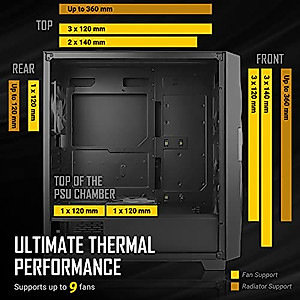 Antec DF700, Mid Tower Computer Case, ATX Gaming Case, USB3.0 x 2, 360 mm Radiator Support, 3 x 120 mm ARGB, 1 x 120 mm Reverse & 1 x 120 mm Fans Included