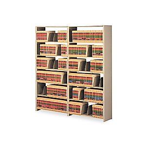 Tennsco 1276ACSD Snap-Together Six-Shelf Closed Add-On, Steel, 36w x 12d x 76h, Sand (TNN1276ACSD)