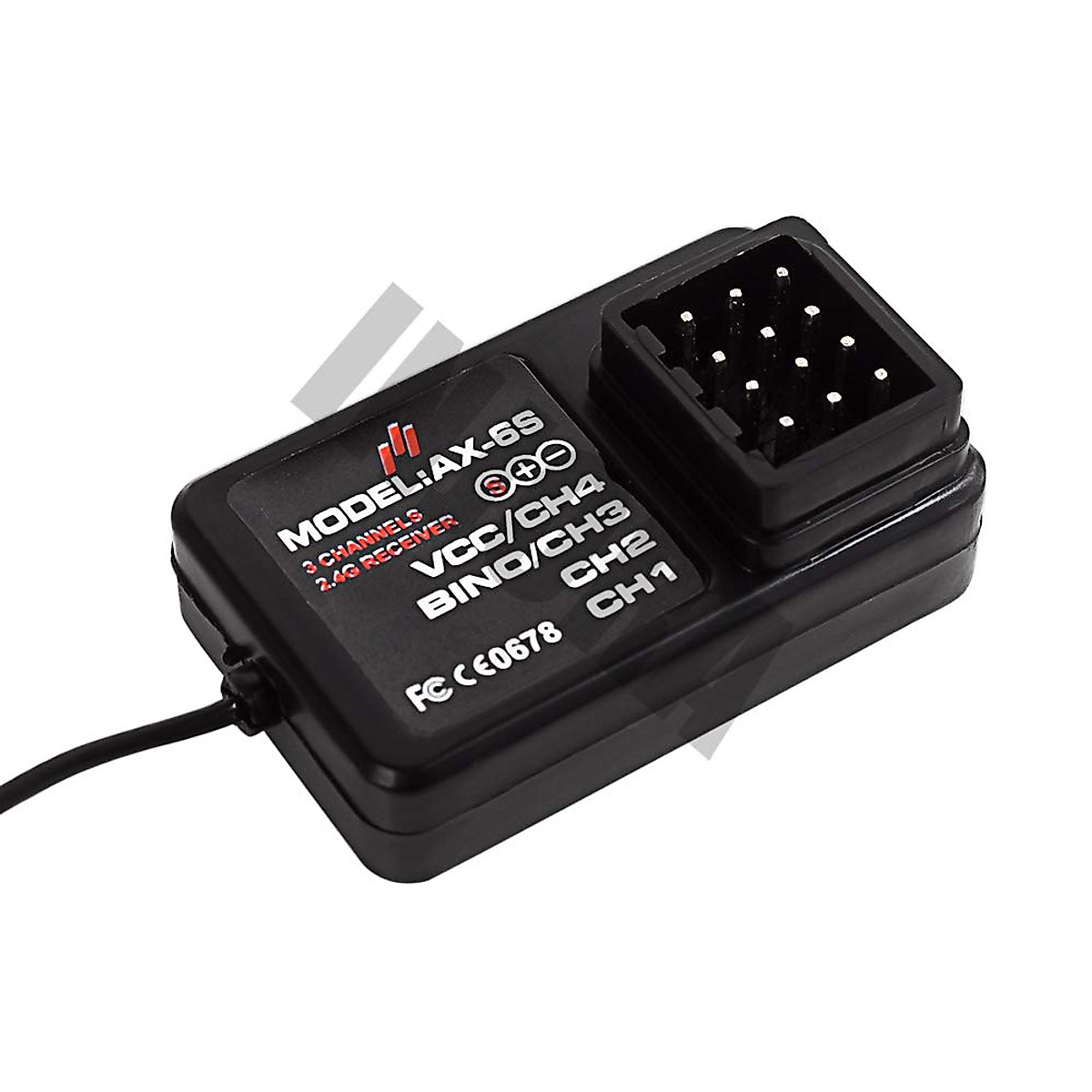 INJORA 4CH 2.4GHz RC Car Controller Digital Radio Remote Control Transmitter with Receiver for RC Crawler Car SCX10 SCX10 III AXI03007 TRX4 RC Boat