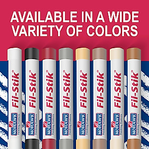 Mohawk Finishing Products Fill Stick (Fil-Stik©) Putty Stick 12 Pk Assortment for Wood Furniture Cabinet Touch-Up- Rub On Semi-Soft Wax Filler Stick (M230-1250)