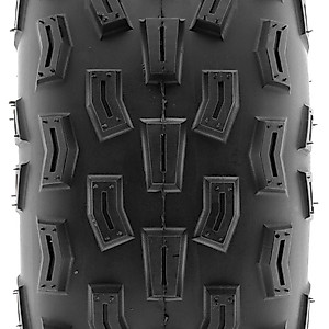 Pair of 2 SunF A029 ATV UTV 20x7-8 20x7x8 Track XC Knobby Tires, 6 PR, Tubeless