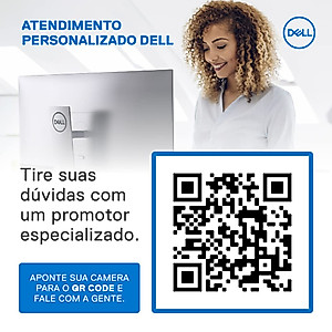 Dell S2421H 24 Inch Full HD (1920x1080) Monitor, 75Hz, IPS, 4ms, AMD FreeSync, Built-in Speakers, Ultrathin Bezel, 2X HDMI,VESA, Silver