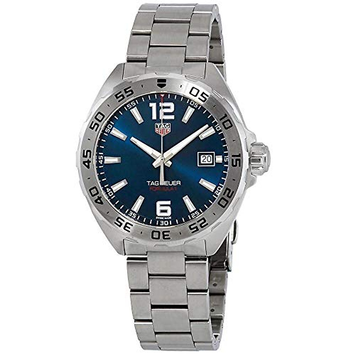 Tag Heuer Formula 1 Blue Dial Stainless Steel Men's Watch WAZ1118.BA0875