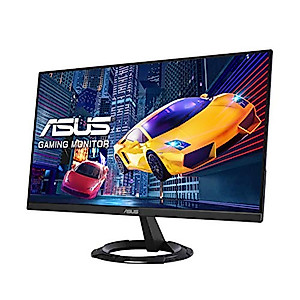 ASUS 23.8” 1080P Gaming Monitor (VZ249QG1R) - Full HD, IPS, 75Hz, 1ms, Extreme Low Motion Blur, Speakers, FreeSync, Eye Care, VESA Mountable, Ultra-Slim, DisplayPort, HDMI, Tilt,Black