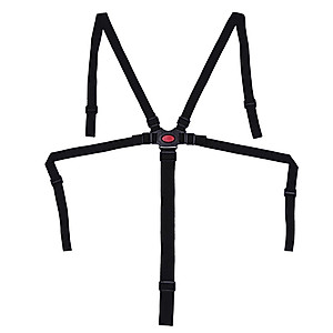 5 Point Harness Baby Chair Stroller Adjustable Kids Child Pram Strap for Children High Chair Pushchair Booster Replacement Black