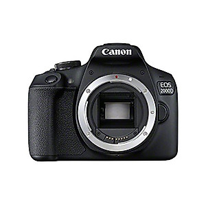 Canon EOS 2000D DSLR Camera Body - Black